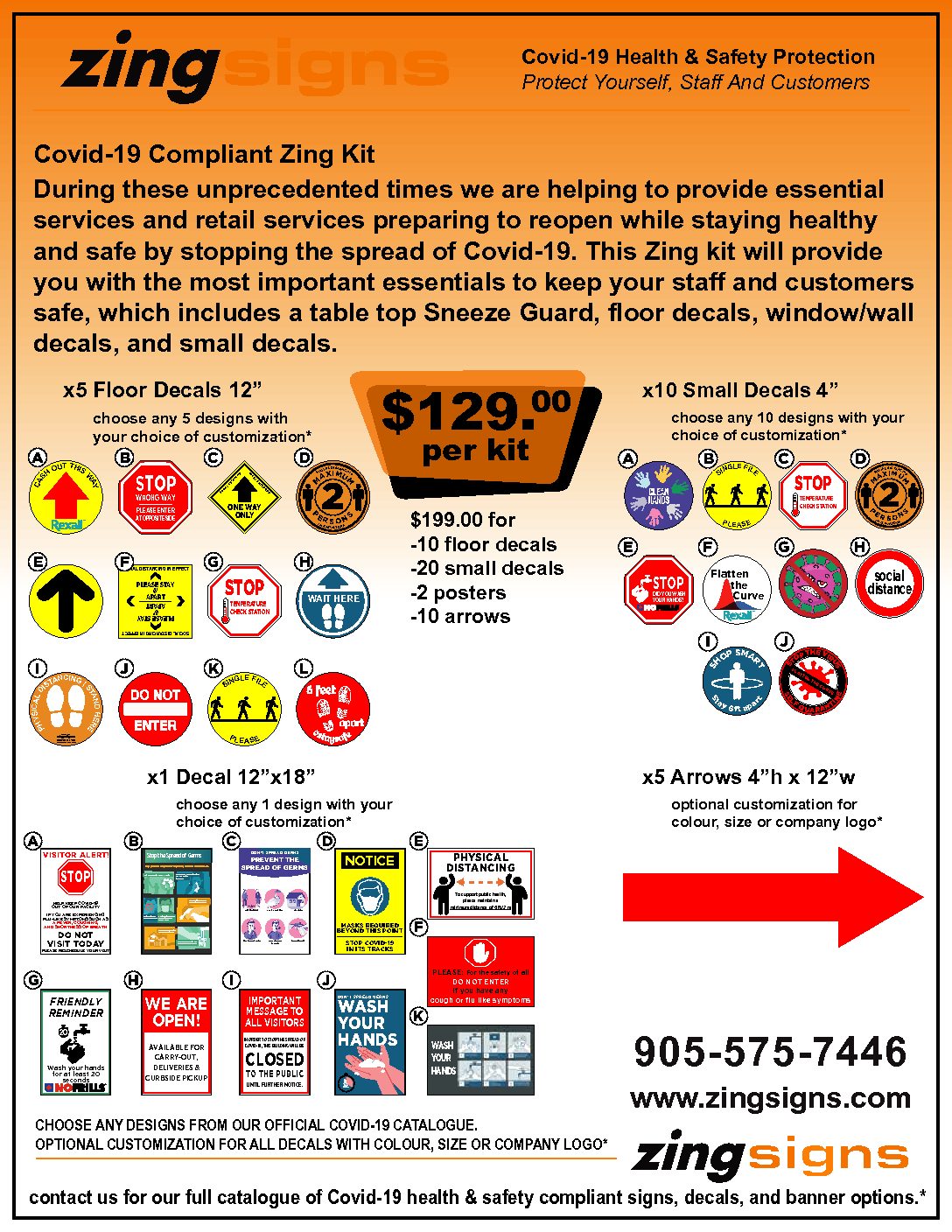 Zing Signs - Custom Signage - Serving The Greater Hamilton Area